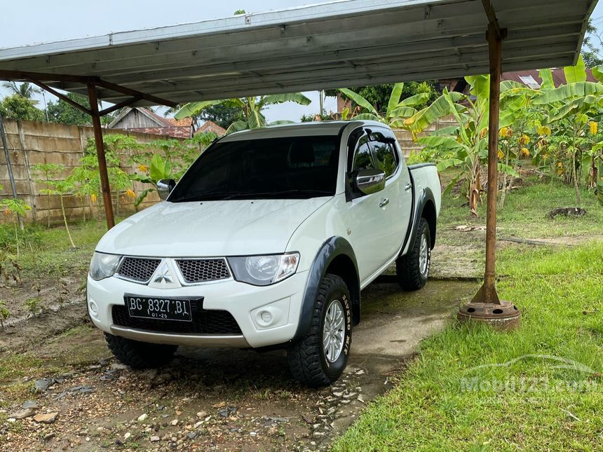 Jual Mobil Mitsubishi Strada Triton 2014 GLS 2.5 di Jambi Manual Pick-up Putih Rp 200.000.000 ...