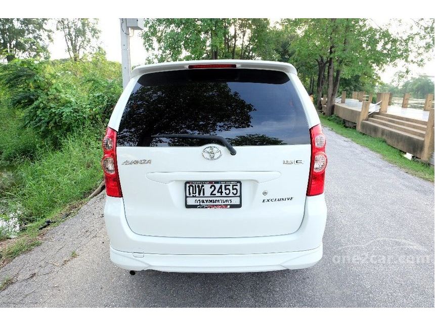 Toyota Avanza 2011 E Exclusive 1.5 in ภาคตะวันตก Automatic Hatchback สีขาว for 280,000 Baht ...