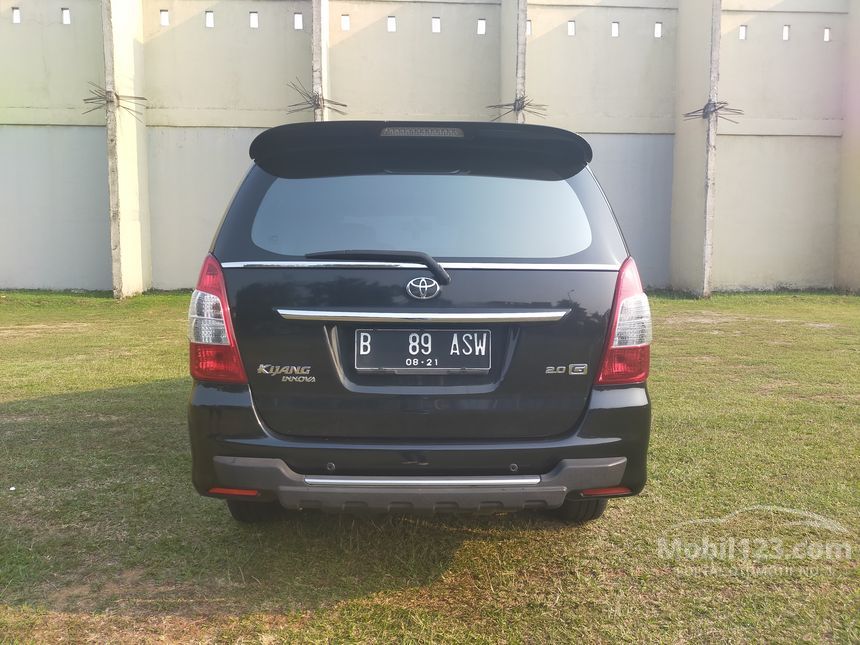 Jual Mobil Toyota Kijang Innova 2011 G 2.0 di Banten Manual MPV Hitam ...