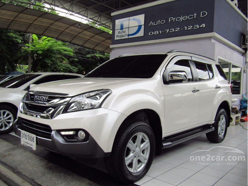 Isuzu MU-X 2014 (ปี 13-17) 2.5 เกียร์อัตโนมัติ สีขาว | One2car.com ...
