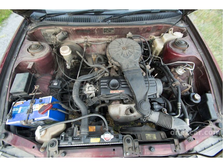 Mitsubishi Lancer 1993 GLX 1.5 in กรุงเทพและปริมณฑล Manual Sedan สีแดง ...