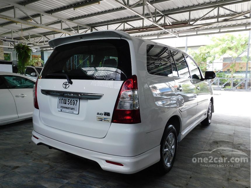 Toyota Innova 2012 V 2.0 in กรุงเทพและปริมณฑล Automatic Wagon สีขาว for ...