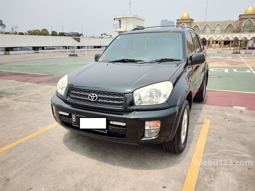 Jual Mobil Toyota RAV4 2002 2.0 di DKI Jakarta Automatic SUV Hitam Rp ...
