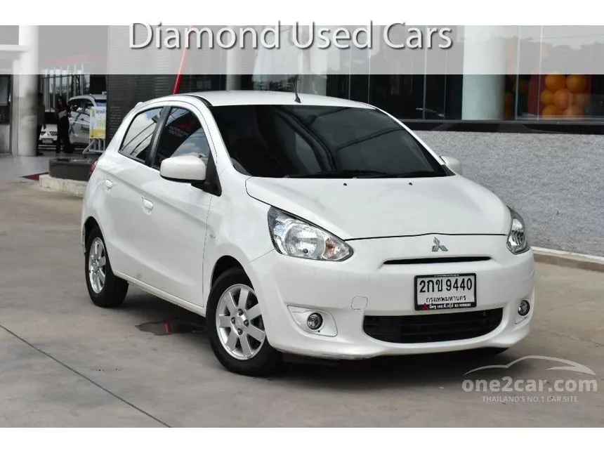 2013 Mitsubishi Mirage 1.2 (ปี 12-18) GLX Hatchback for sale on One2car