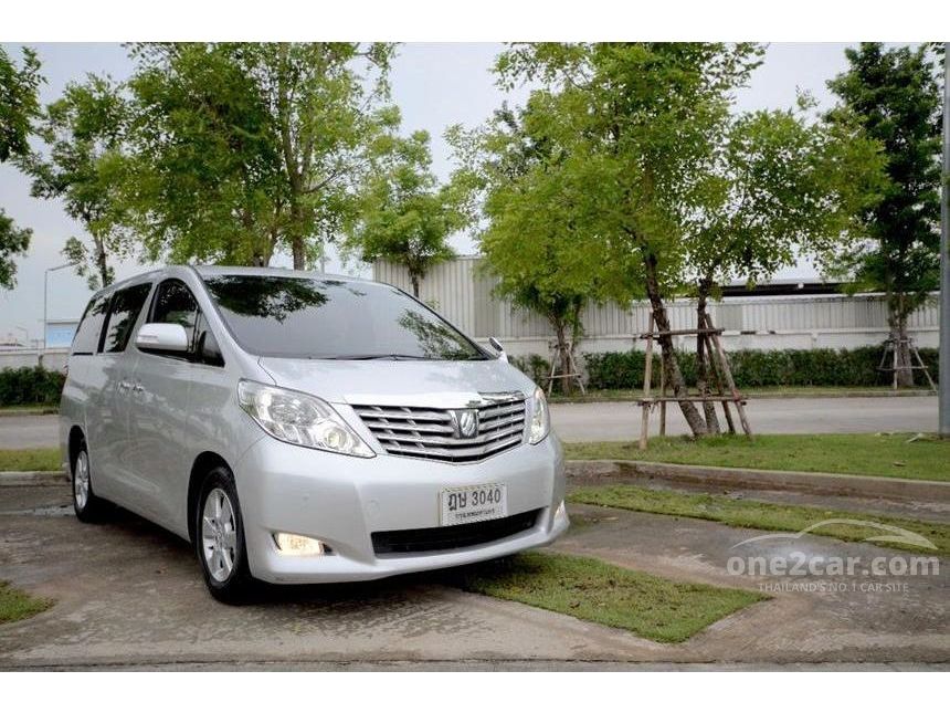 ขาย Alphard 2.4 สีเงิน ปี 2010 เก้าอี้วีลแชร์ มือเดียวออกห้าง มือสอง ...
