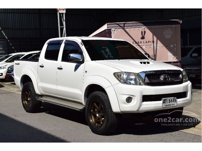 Toyota Hilux Vigo 2010 DOUBLE CAB (ปี 08-11) G Prerunner VN Turbo 3.0 เกียร์ธรรมดา สีขาว ...