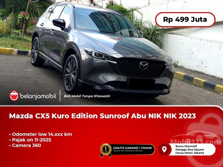 Jual Mobil Mazda CX-5 2023 Kuro Edition 2.5 di DKI Jakarta Automatic SUV Abu-abu Rp 499.000.000 ...