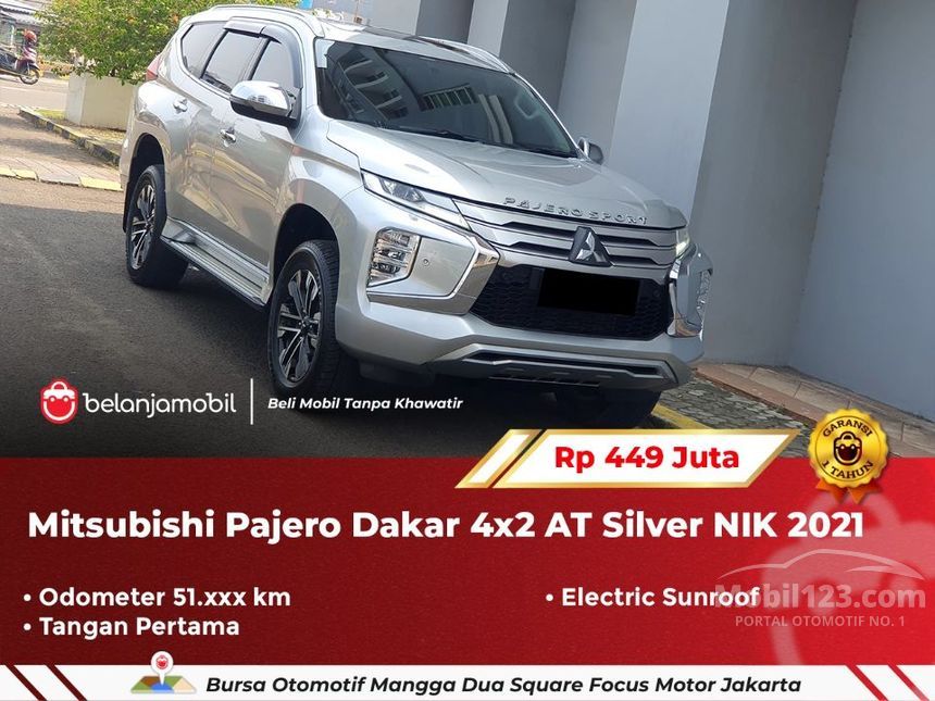 Jual Mobil Mitsubishi Pajero Sport 2021 Dakar 4x2 2.4 di DKI Jakarta ...