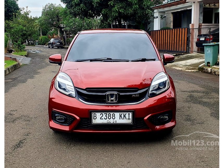 Honda Brio 2018 RS 1.2 di Jawa Barat Automatic Hatchback Merah ...