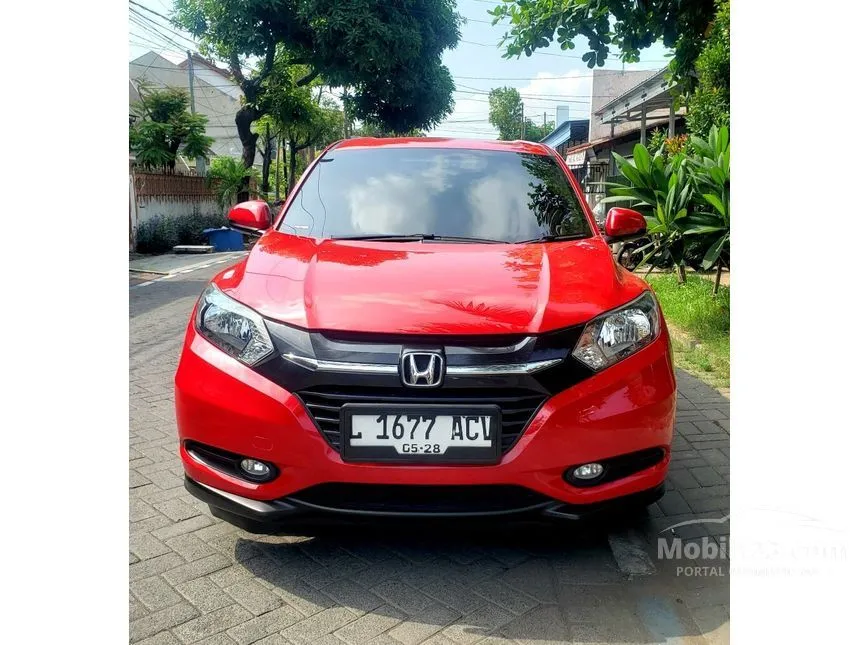 Jual Mobil Honda HR-V 2018 E 1.5 di Jawa Timur Automatic SUV Merah Rp ...