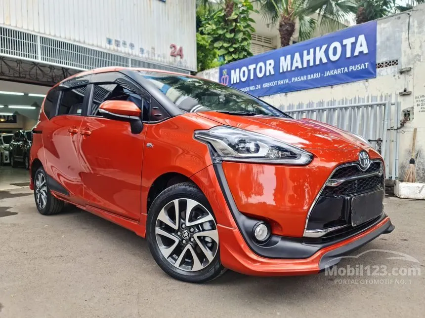 Jual Mobil Toyota Sienta 2017 Q 1.5 di DKI Jakarta Automatic MPV Orange ...