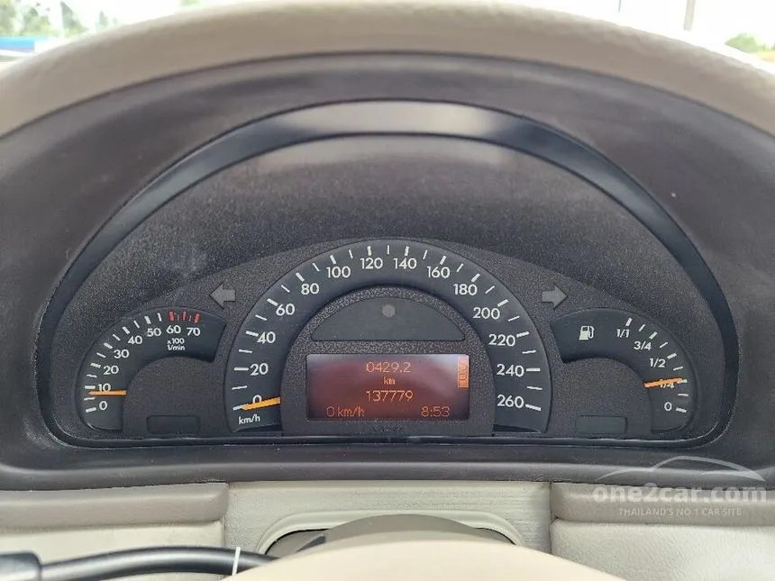 2002 Mercedes-Benz C200 Kompressor 2.0 W203 (ปี 01-07) ELEGANCE Sedan ...