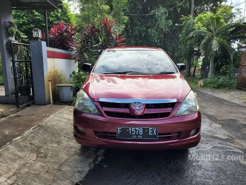 Jual Mobil Toyota Kijang Innova 2004 G 2.0 di Jawa Barat Manual MPV ...