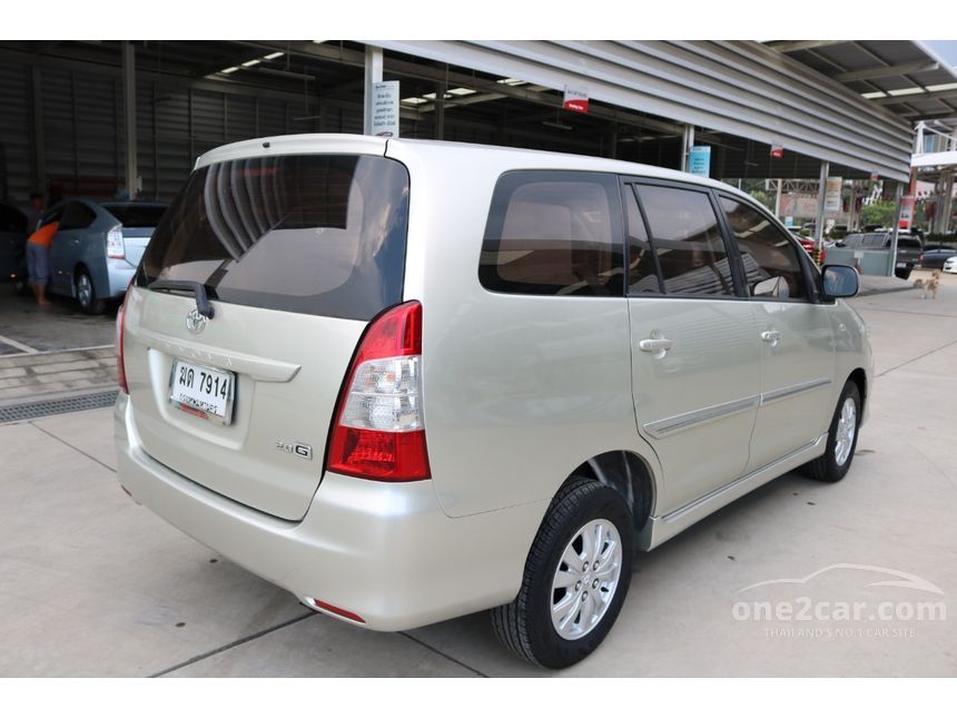 Toyota Innova 2012 G 2.0 in กรุงเทพและปริมณฑล Automatic Wagon สีเงิน ...