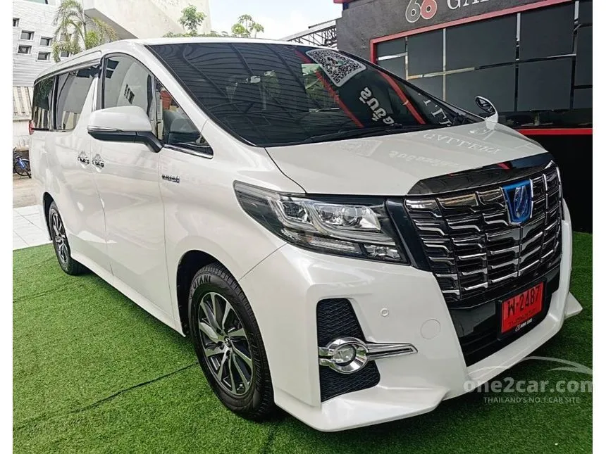 2015 Toyota Alphard 2.5 (ปี 15-23) HYBRID SR C Package E-Four 4WD Van ...