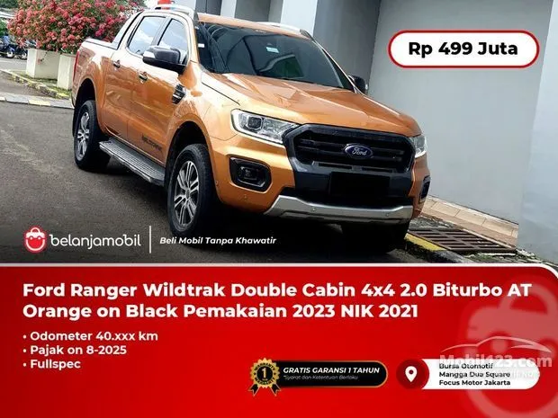 Jual Ford Ranger Bekas di Indonesia Harga Murah, Kondisi Terbaik | Mobil123