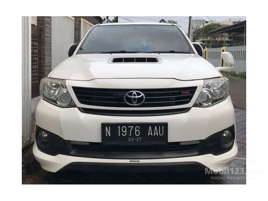 Jual Mobil Toyota Fortuner 2015 G TRD 2.5 di Jawa Timur Automatic SUV Putih Rp 320.000.000 ...