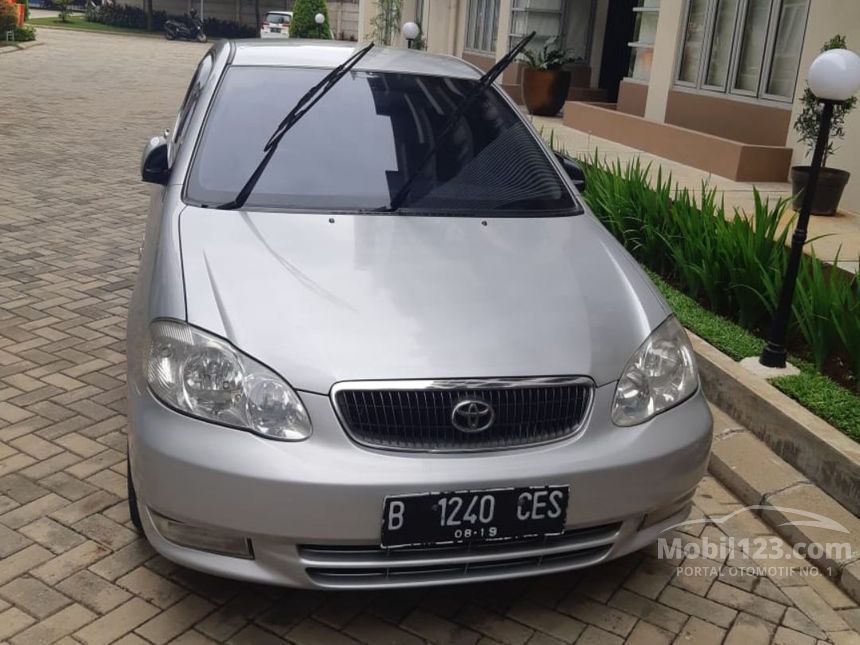 Jual Mobil Toyota Corolla Altis 2002 G 1.8 di DKI Jakarta Manual Sedan ...