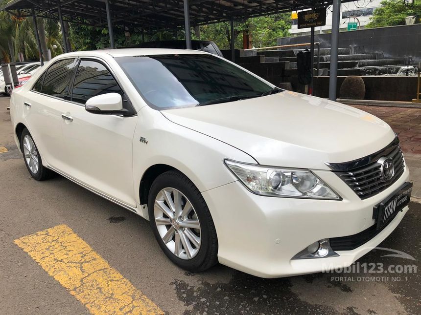 Jual Mobil Toyota Camry 2014 V 2.5 di DKI Jakarta Automatic Sedan Putih ...