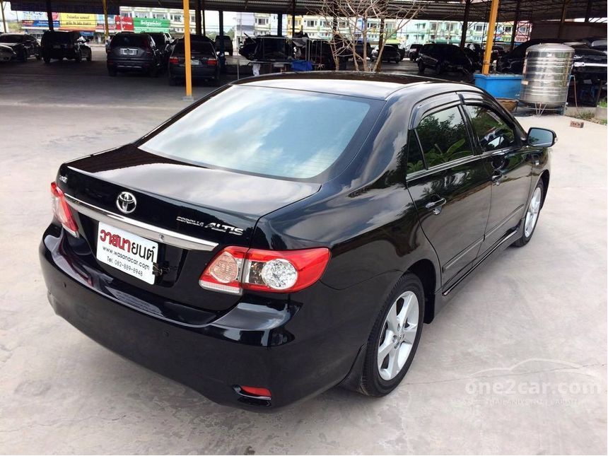 Toyota Corolla Altis 2012 G 1.8 in ภาคตะวันออก Automatic Sedan สีดำ for ...