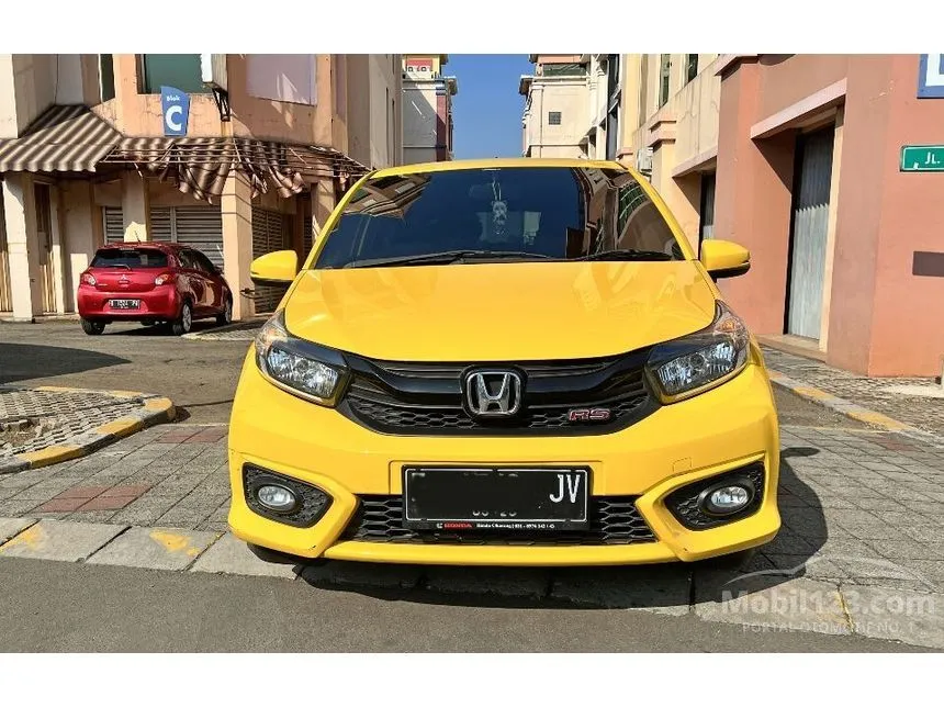 Jual Mobil Honda Brio 2020 RS 1.2 di Jawa Barat Manual Hatchback Kuning ...