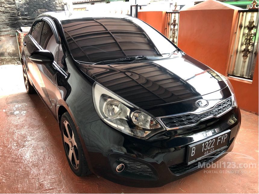 Jual Mobil KIA Rio 2013 UB 1.4 di DKI Jakarta Automatic Hatchback Hitam ...