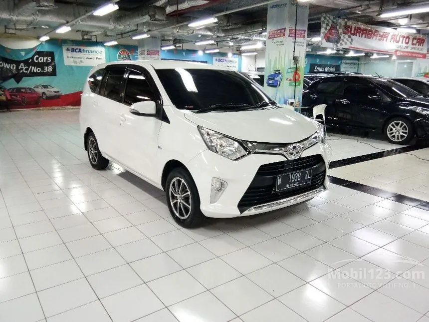 Jual Mobil Toyota Calya 2017 G 1.2 di Jawa Timur Manual MPV Putih Rp ...