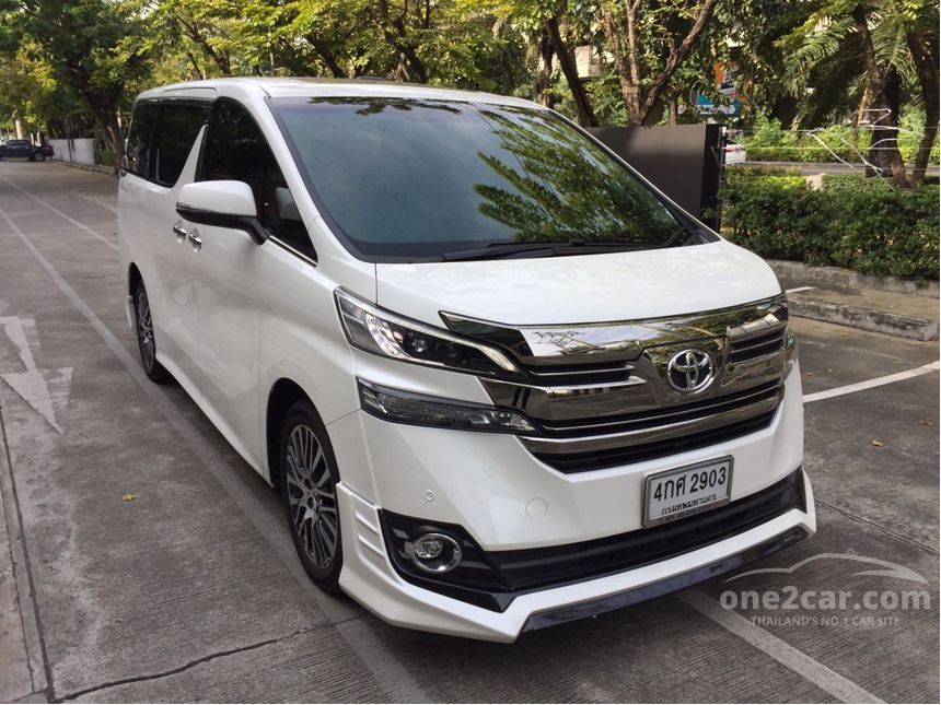 Toyota VELLFIRE 2015 Z G EDITION 2.5 in กรุงเทพและปริมณฑล Automatic Van ...