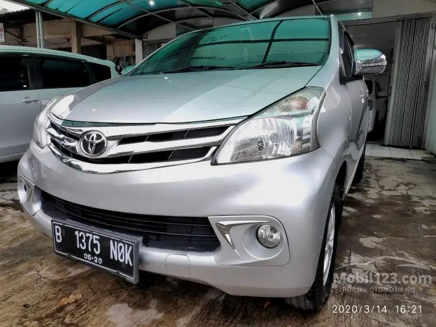 Jual Mobil Toyota Avanza 2015 G 1.3 di Banten Automatic MPV Silver Rp ...