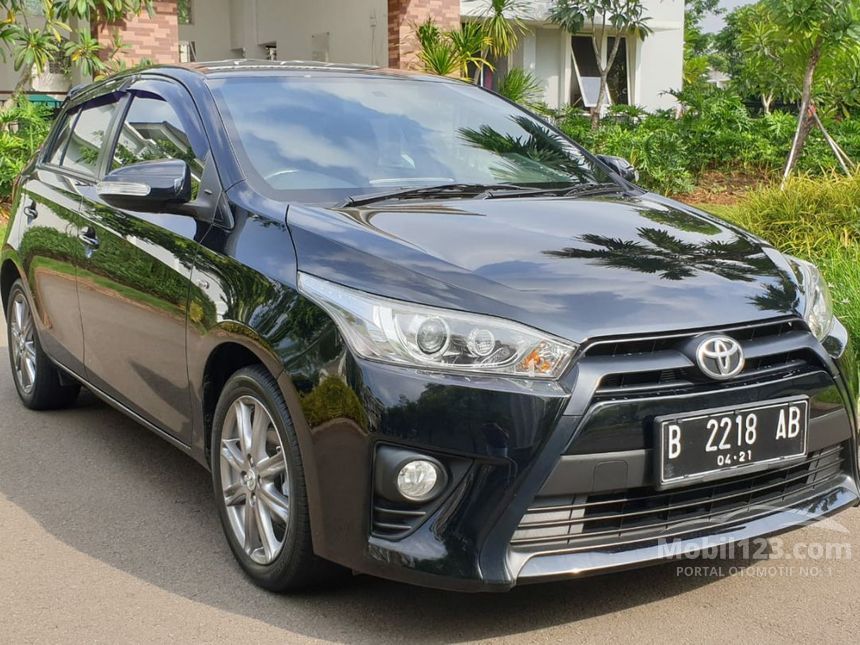 Jual Mobil Toyota Yaris 2015 G 1.5 di Banten Automatic Hatchback Hitam ...